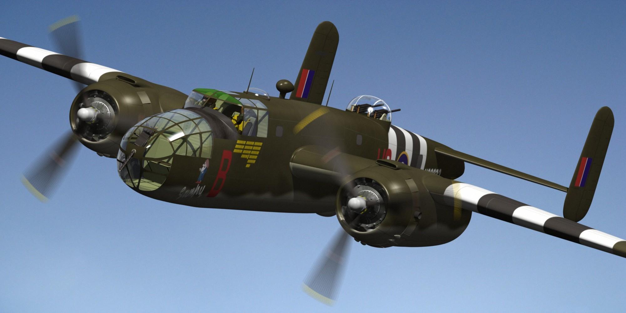 North American B-25 Mitchell Wallpapers - Wallpaper Cave