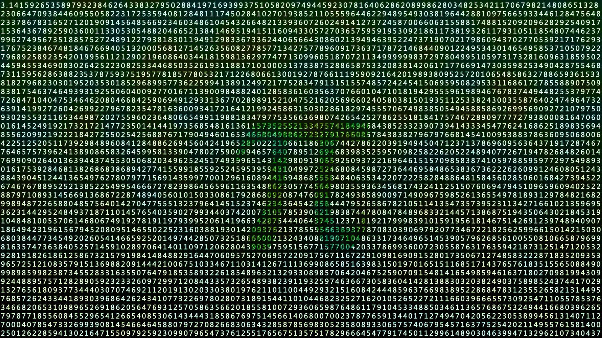 Digits Of Pi Wallpapers - Wallpaper Cave