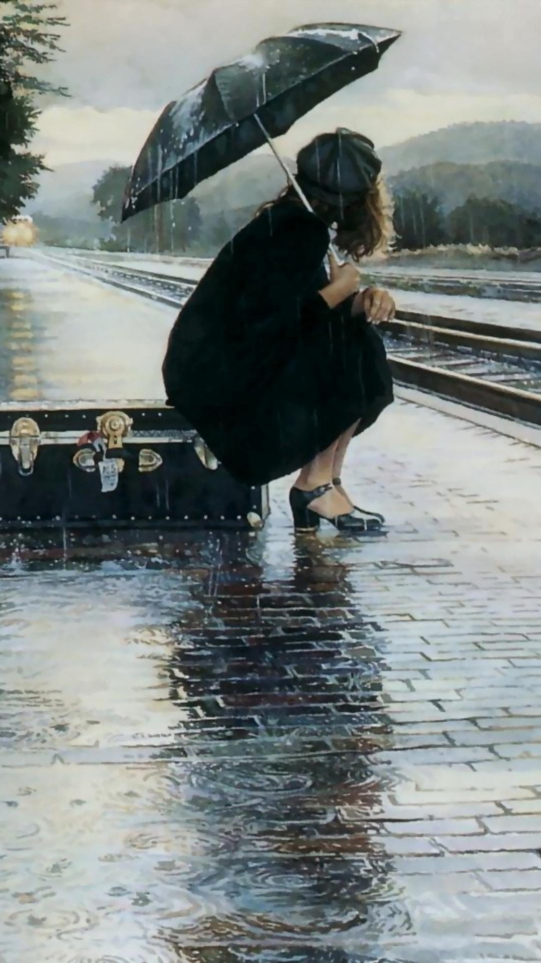 Raining Girls Wallpapers - Wallpaper Cave