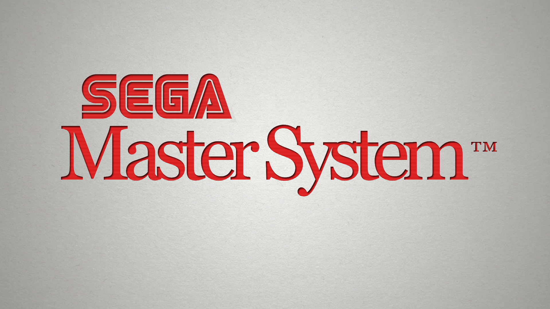 Sega Master System Logo