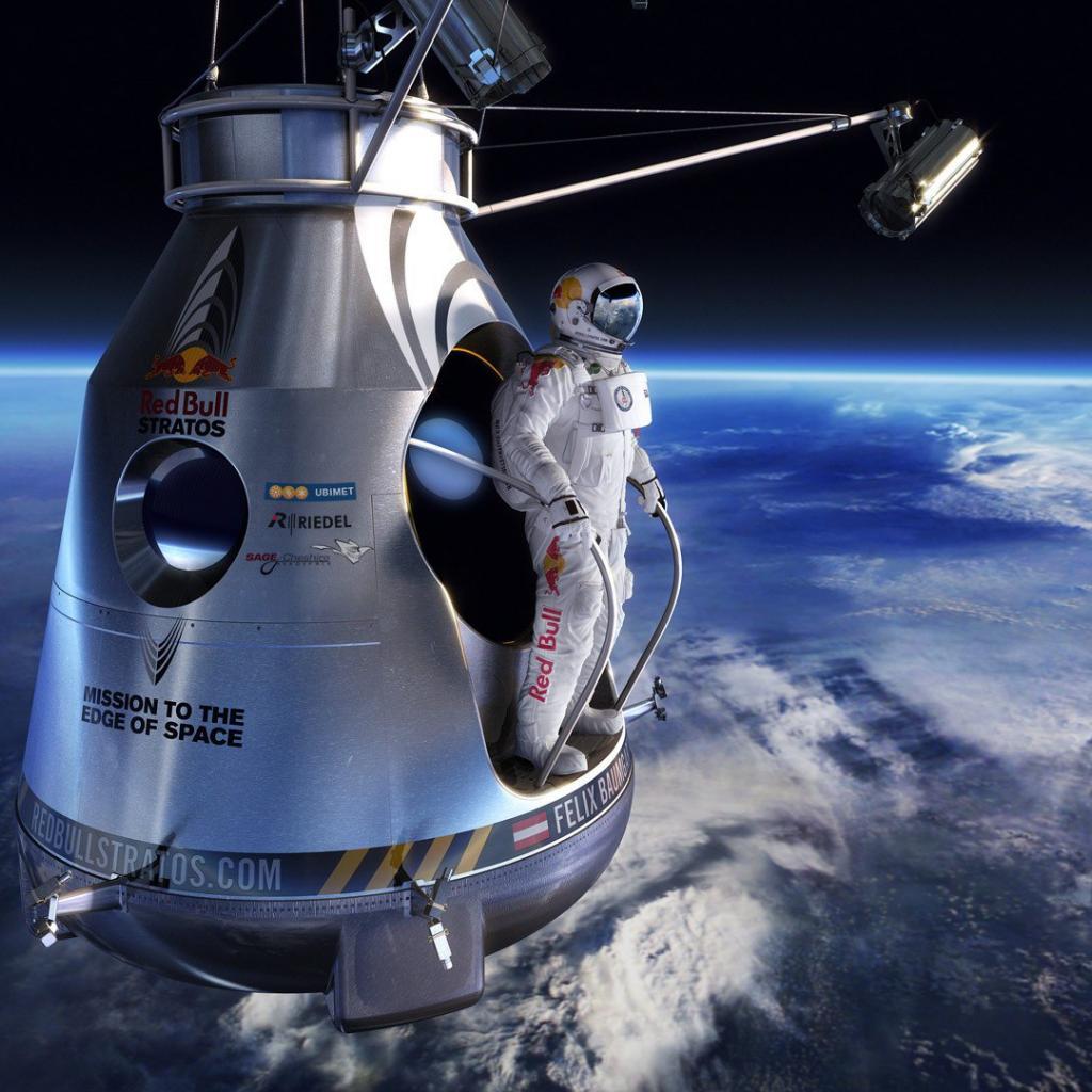 Red Bull Space Jump Hd