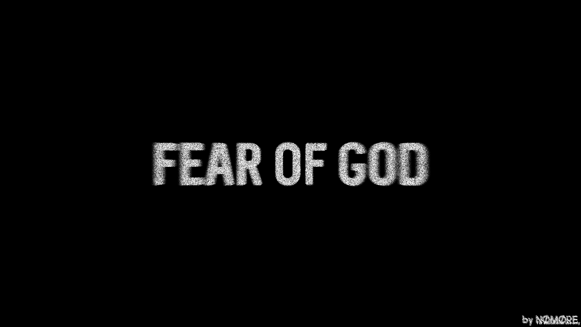 Fear Of God Wallpapers Wallpaper Cave