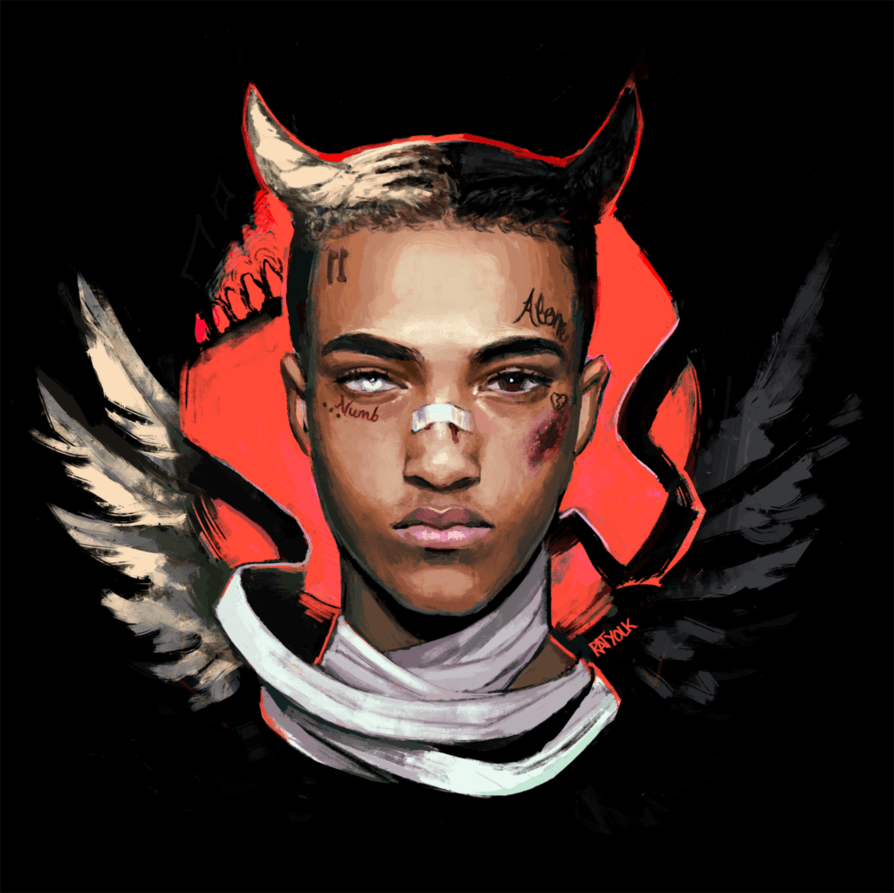XXXTentacion Red Wallpapers - Wallpaper Cave