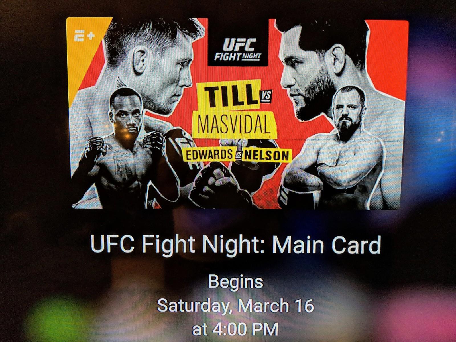 UFC Fight Night Wallpapers - Wallpaper Cave