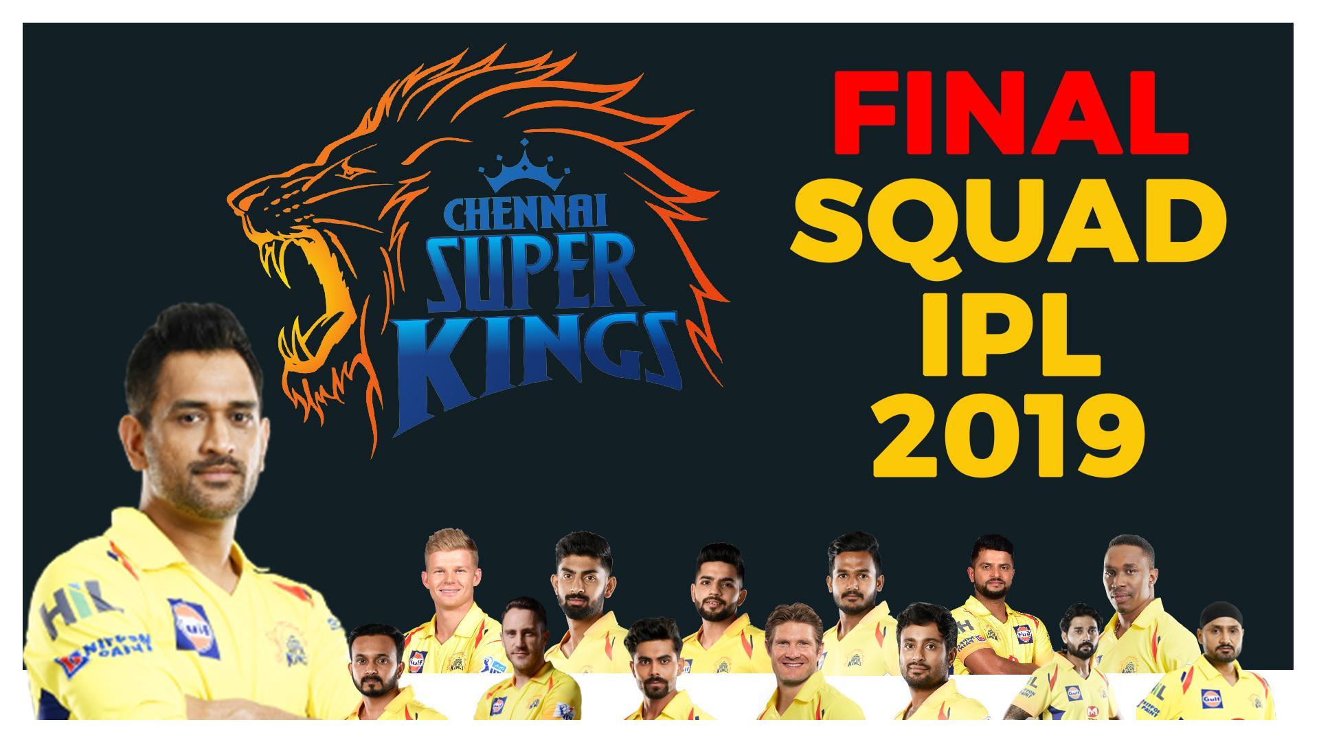2019 CSK Players Wallpapers - Wallpaper Cave