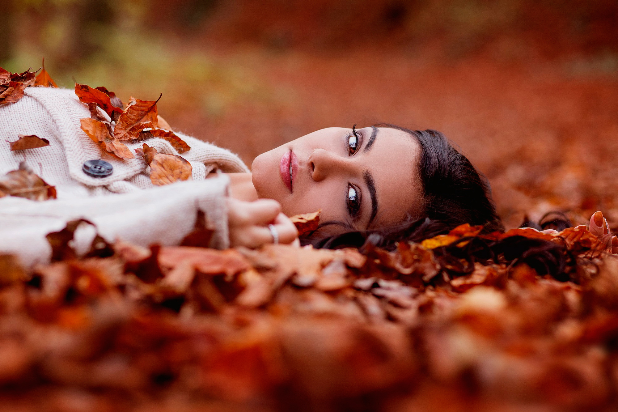 Woman Autumn Wallpapers - Wallpaper Cave
