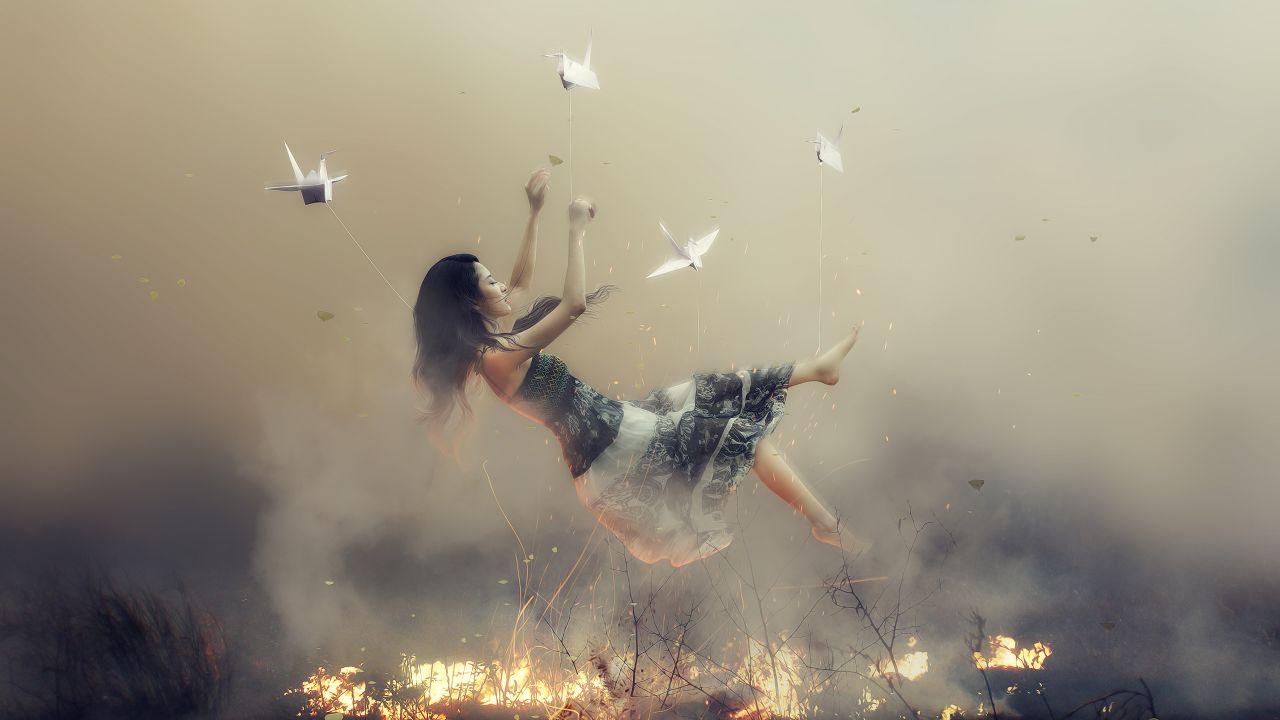 Girl And Fall Wallpapers - Wallpaper Cave