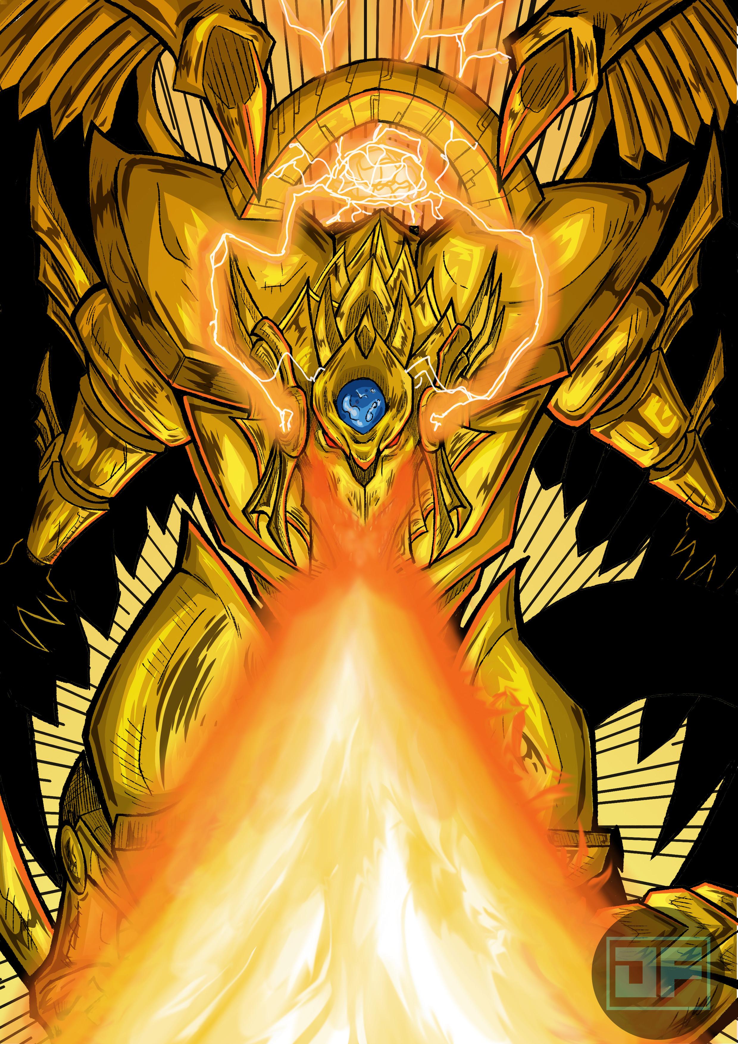 Yu Gi Oh Winged God Dragon Of Ra Wallpapers Wallpaper Cave