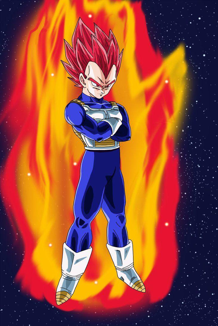 Vegeta Red Wallpapers - Wallpaper Cave