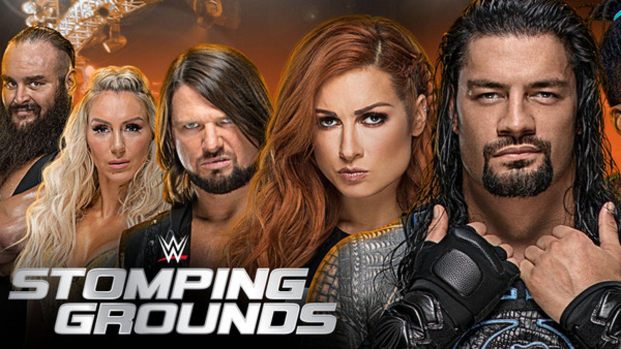 WWE Stomping Grounds Wallpapers - Wallpaper Cave