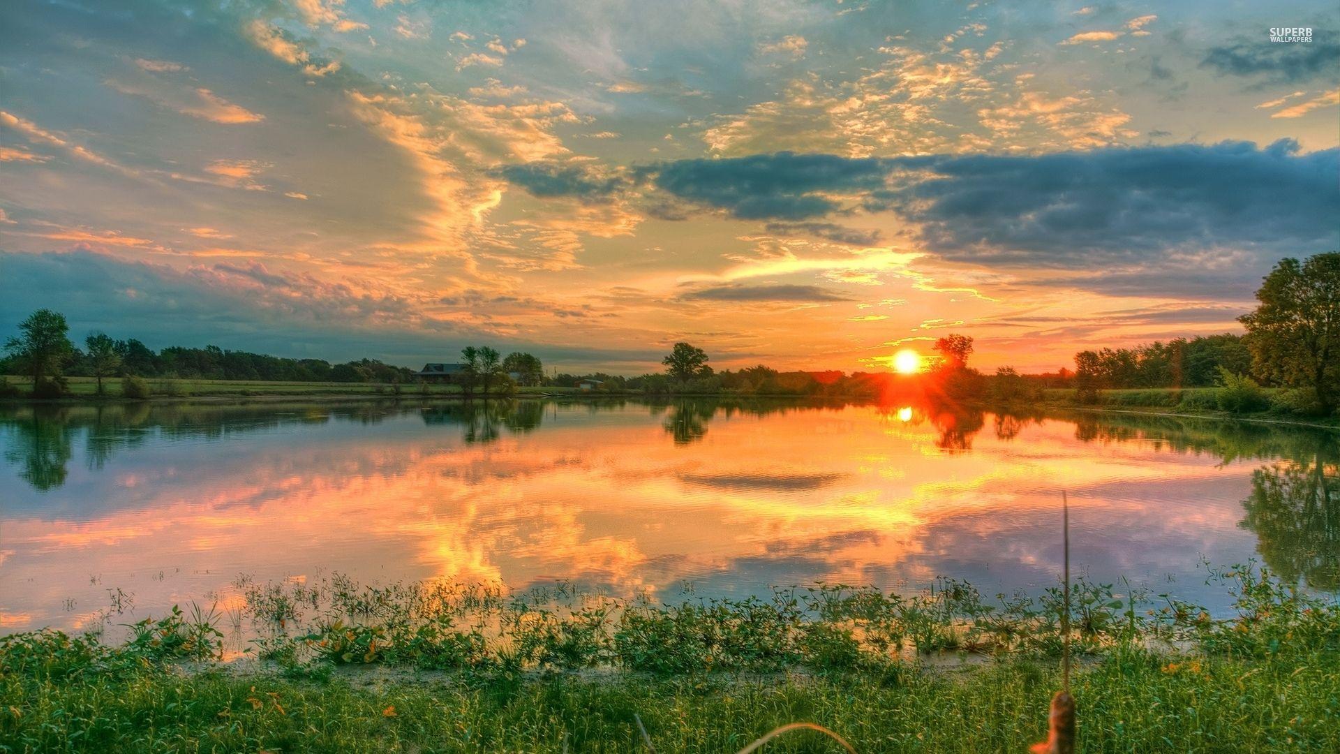 Peaceful Country Evening Wallpapers - Wallpaper Cave