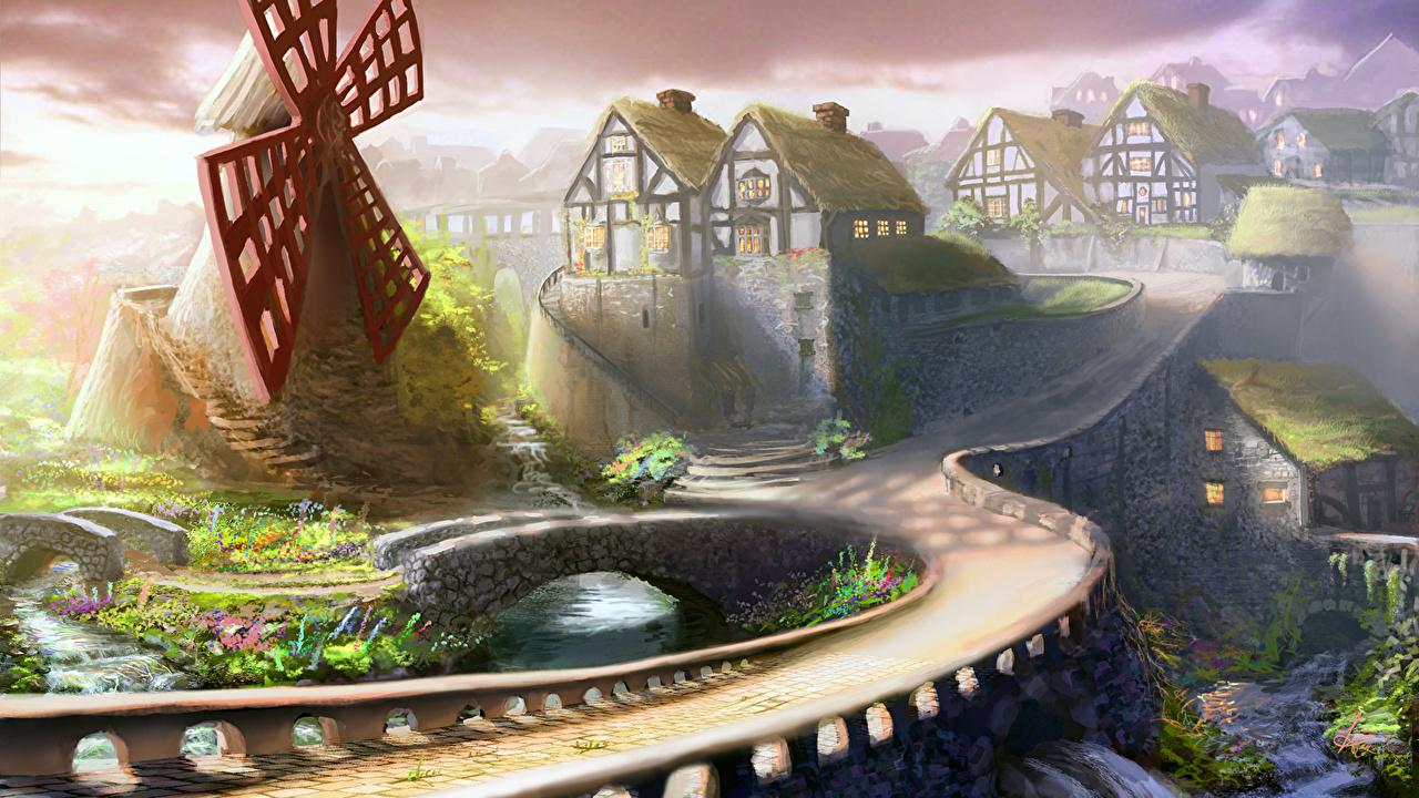 Fantasy Mill Wallpapers - Wallpaper Cave