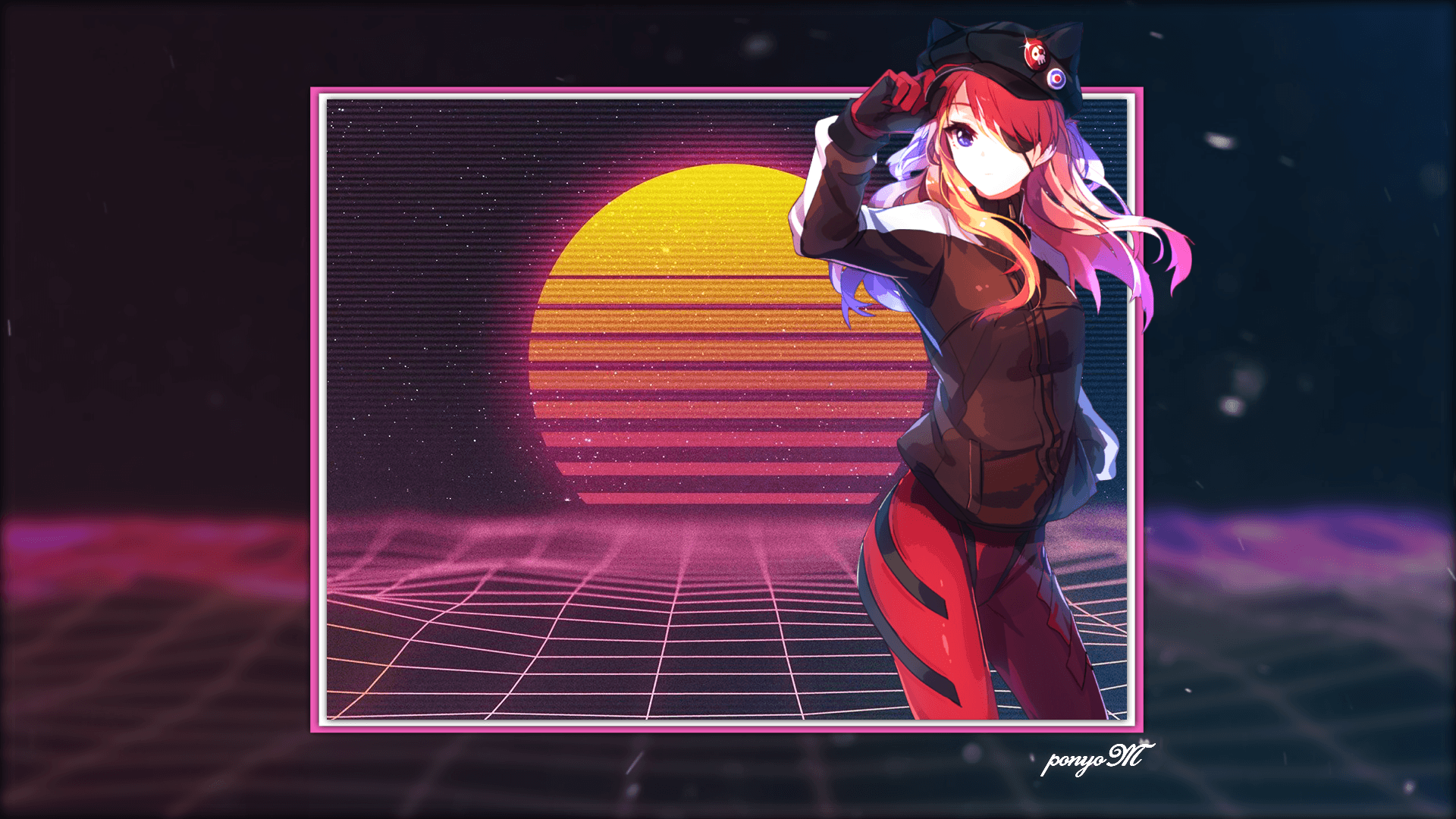 Neon Retro Girl Wallpapers - Wallpaper Cave