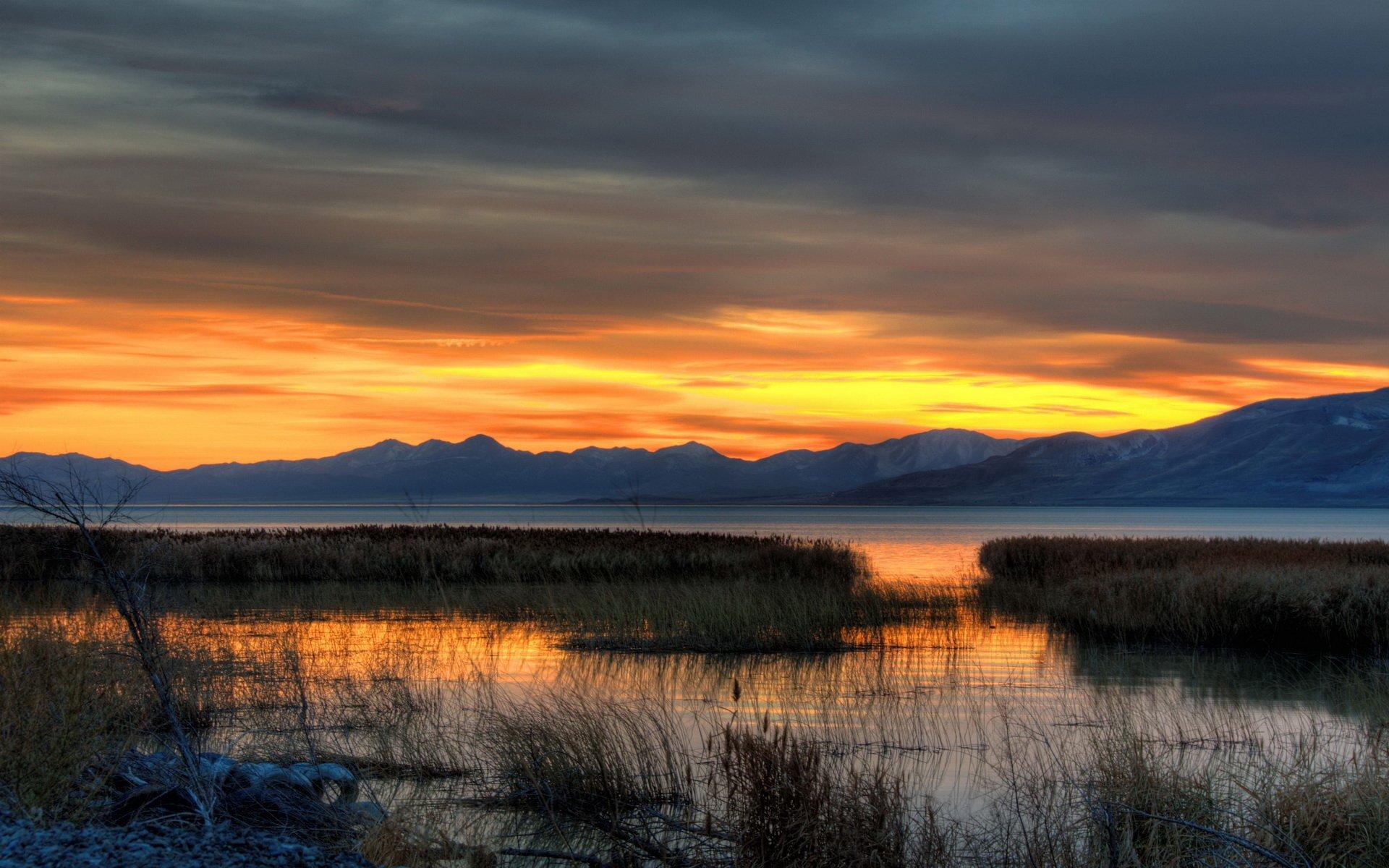 Evening At The Lake Wallpapers - Wallpaper Cave