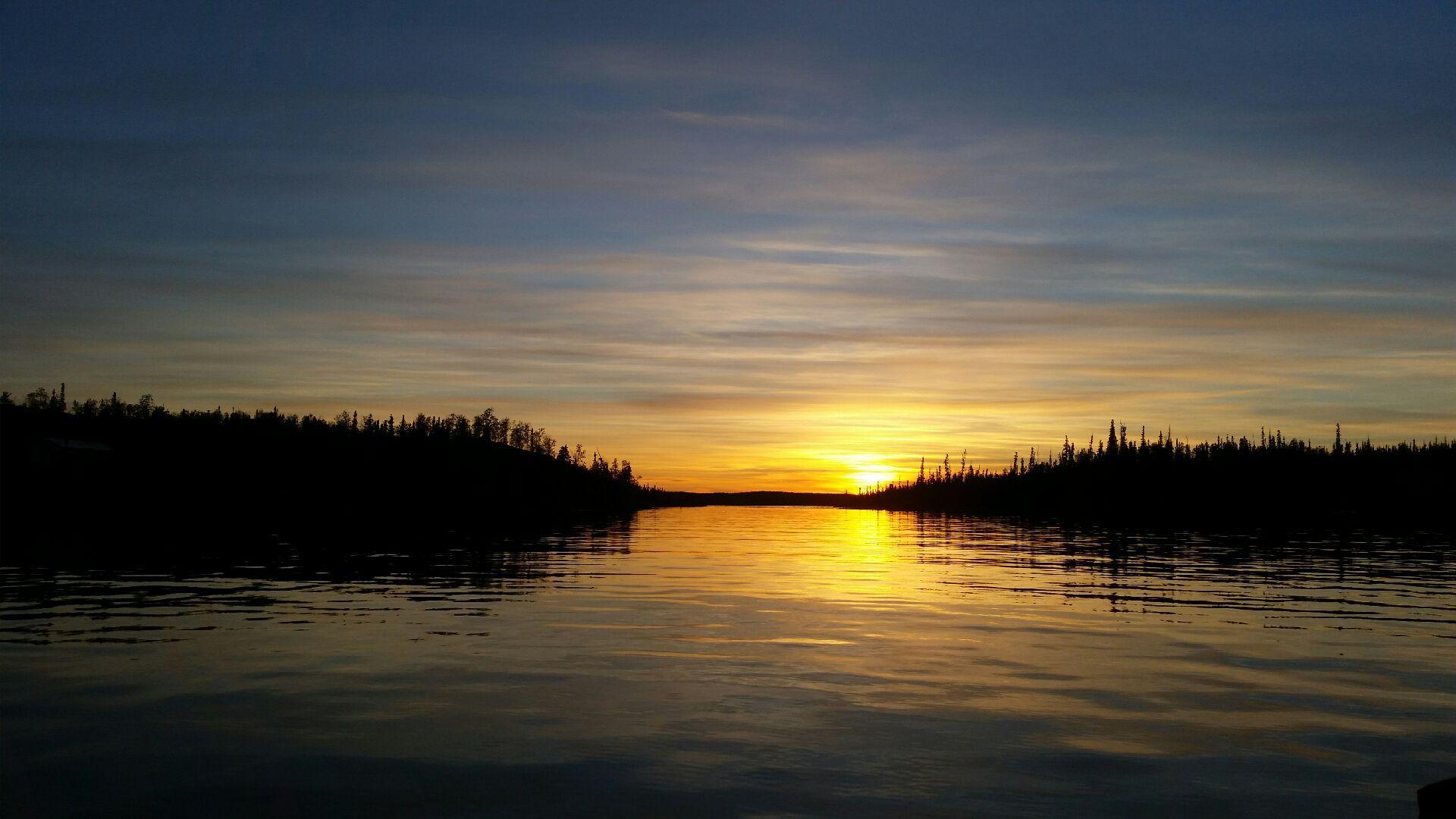 Midnight Sun Northwest Territories Wallpapers - Wallpaper Cave