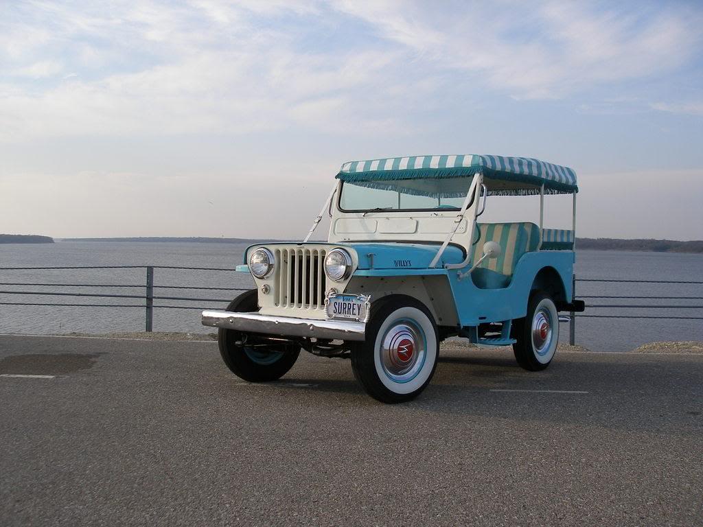 Willys Jeep Gala Surrey DJ3A 1960 Wallpapers - Wallpaper Cave