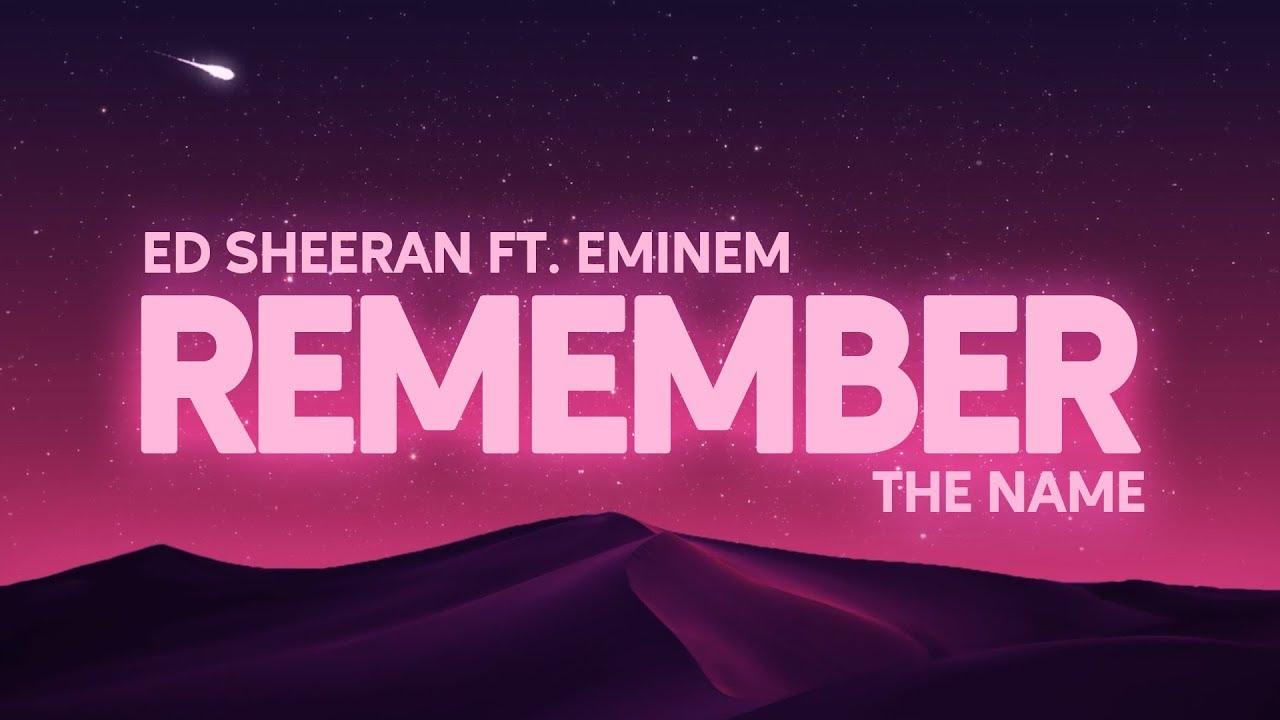 Ed Sheeran Remember The Name Wallpapers - Wallpaper Cave