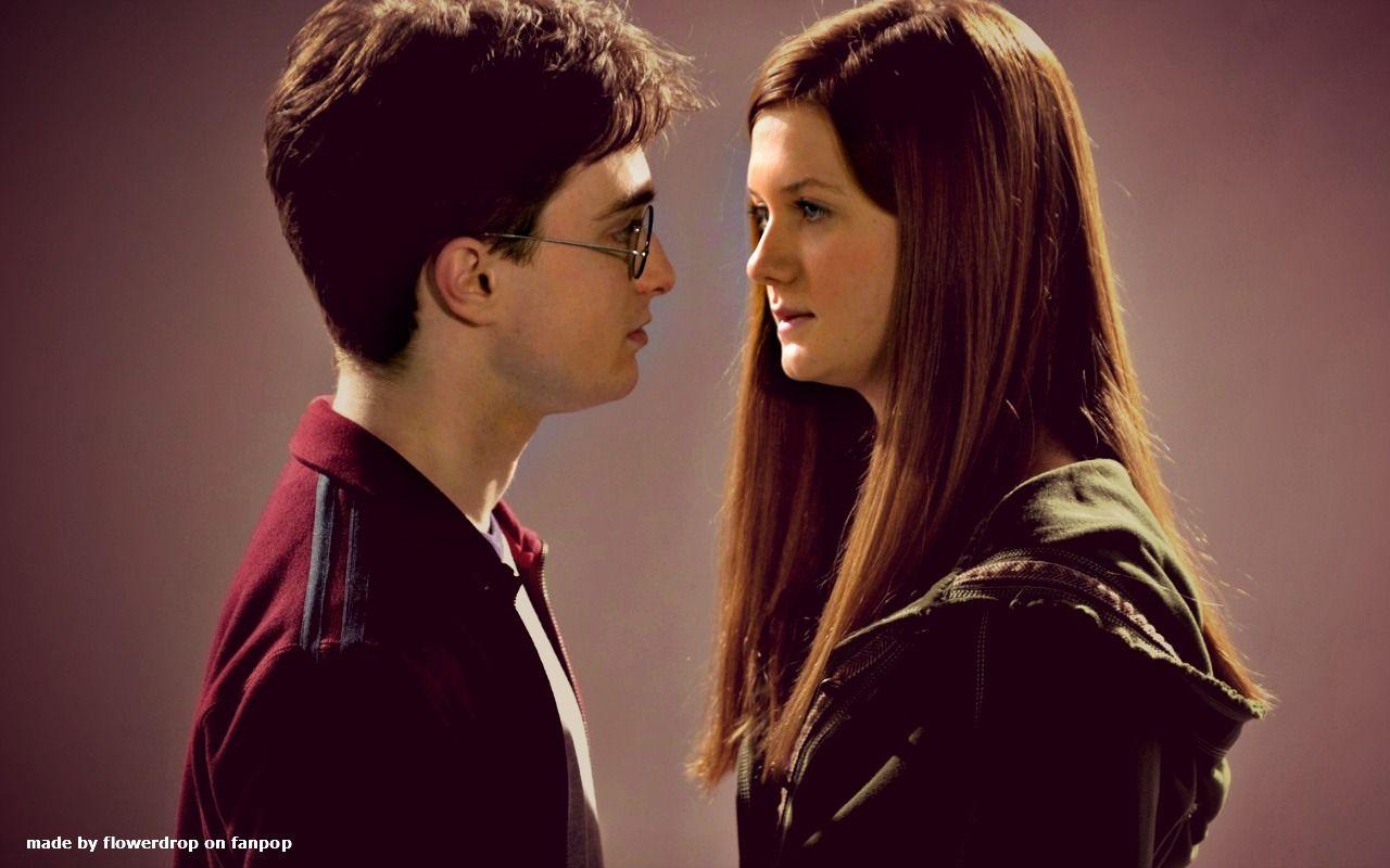 Harry Potter And Ginny Weasley Kissing Wallpapers Wallpaper Cave