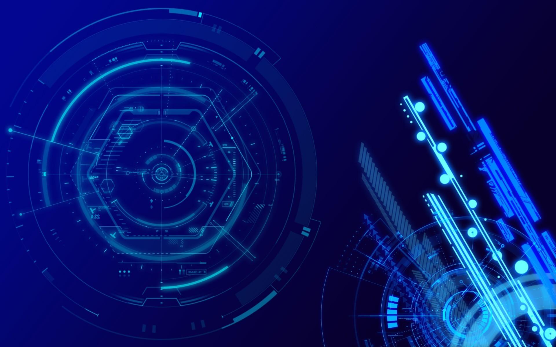 Abstract Blue Ring Wallpapers - Wallpaper Cave