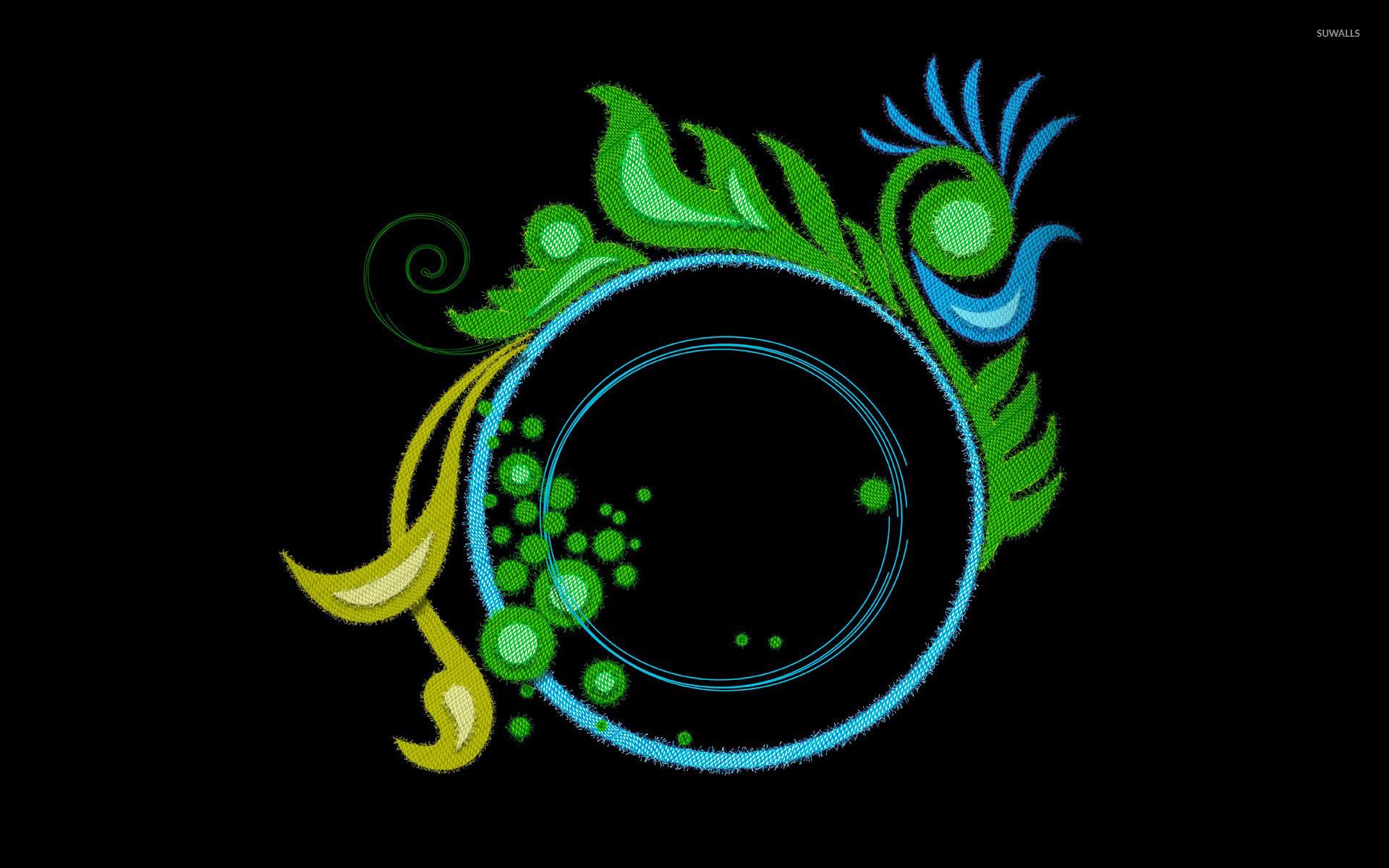 Abstract Blue Ring Wallpapers - Wallpaper Cave