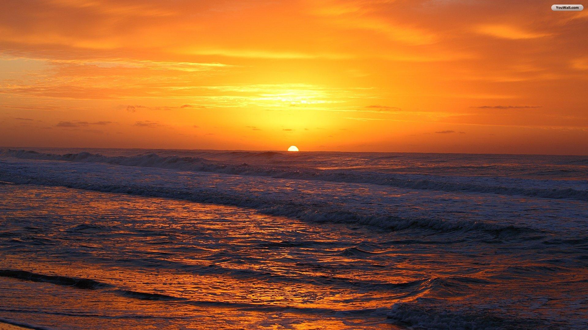 Amazing Sea Sunset Wallpapers - Wallpaper Cave