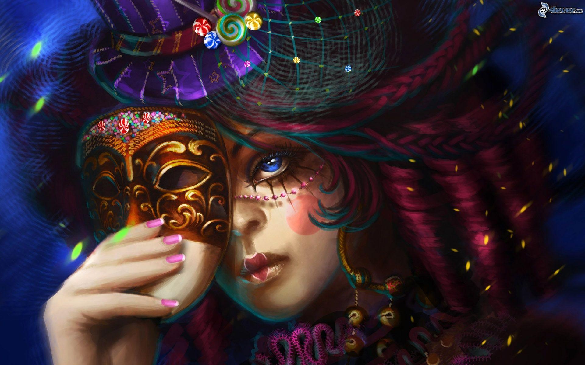 Woman Carnival Wallpapers - Wallpaper Cave