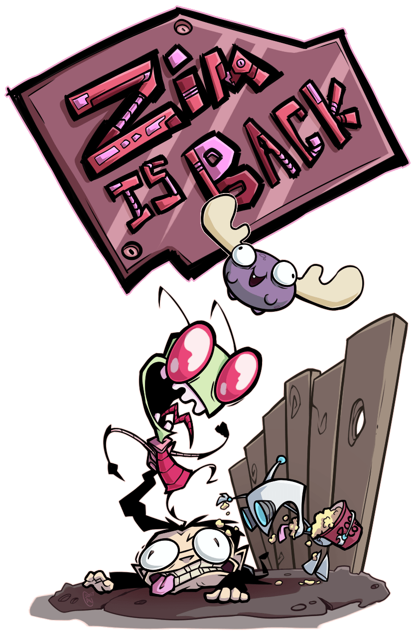 Invader Zim And Gaz Wallpapers - Wallpaper Cave
