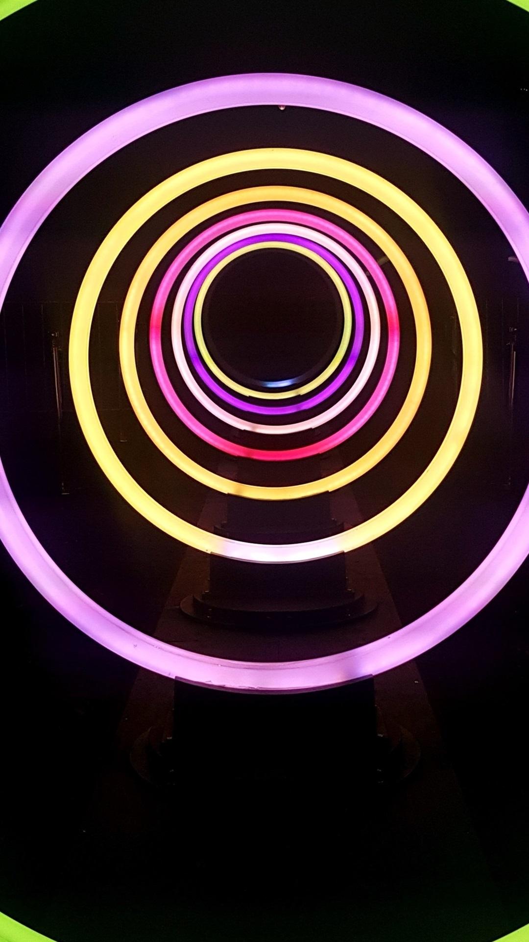 Neon Spirals Wallpapers