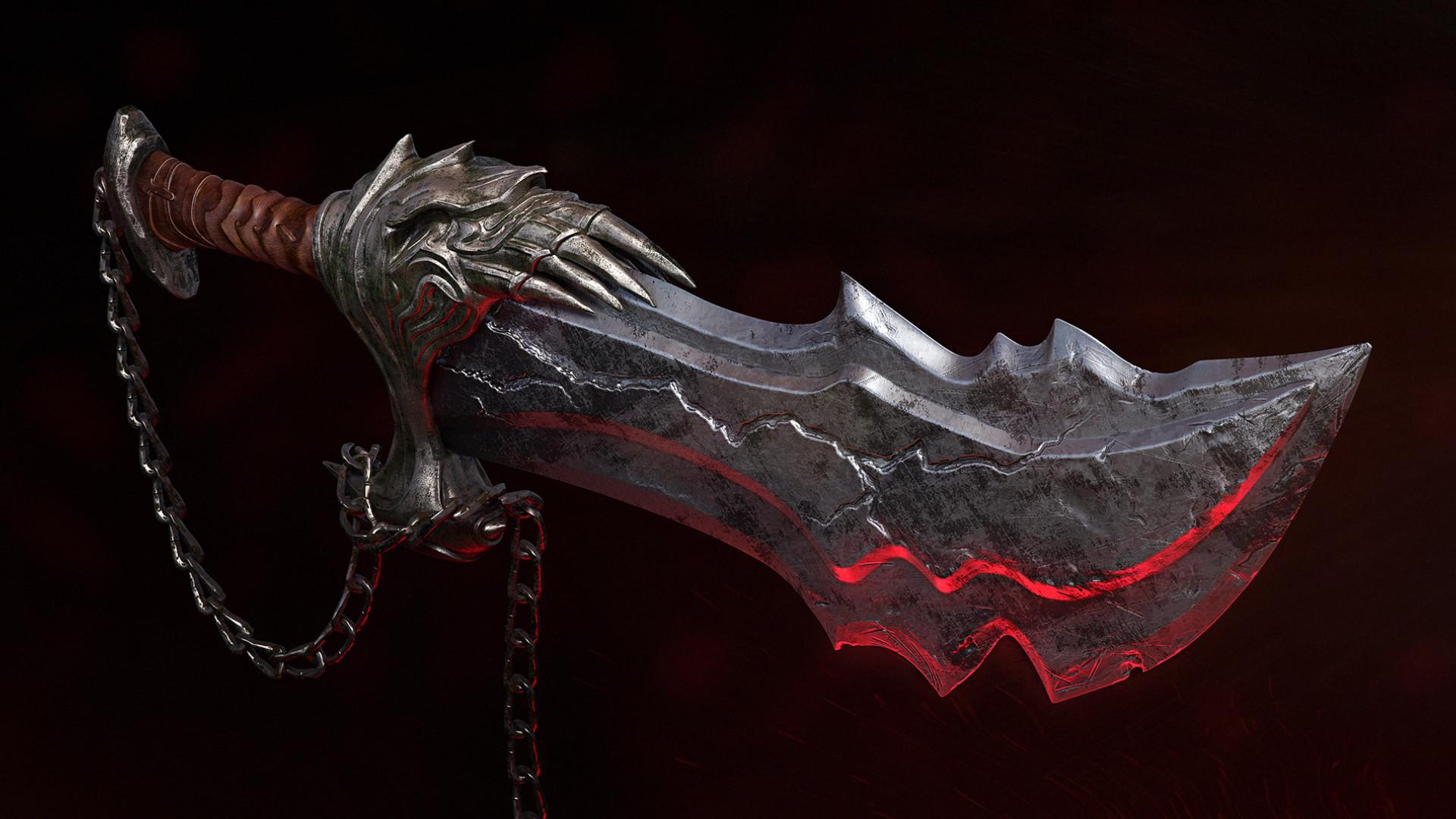 Blades Of Chaos Wallpapers Wallpaper Cave