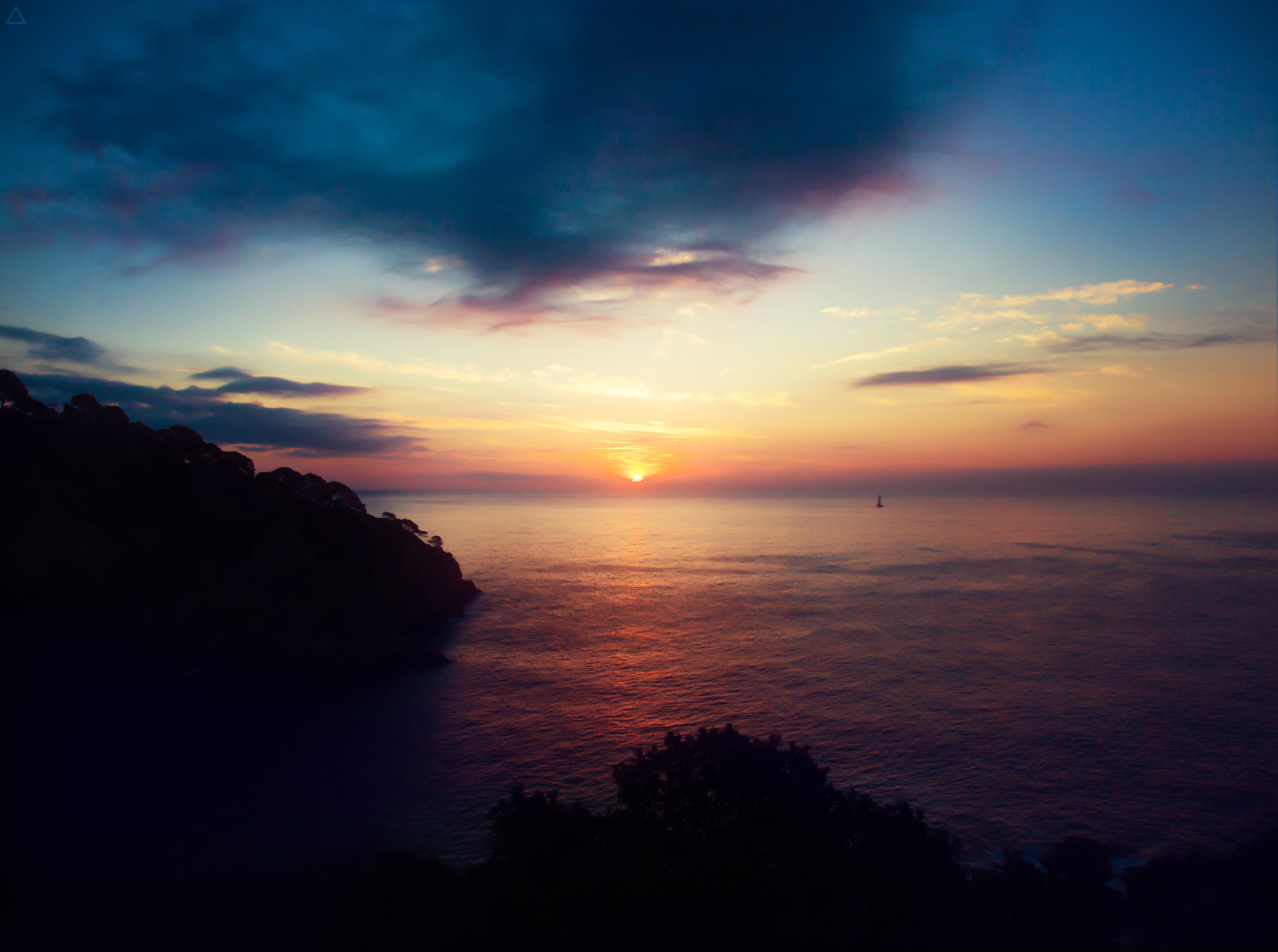 Sunset Watchtower Seascape Wallpapers - Wallpaper Cave