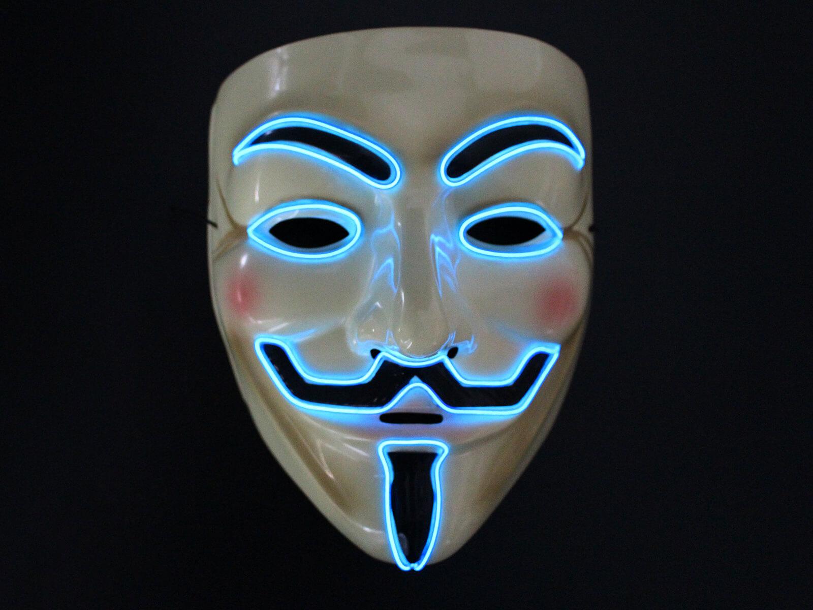 Anonymous LED Mask Wallpapers - Wallpaper Cave