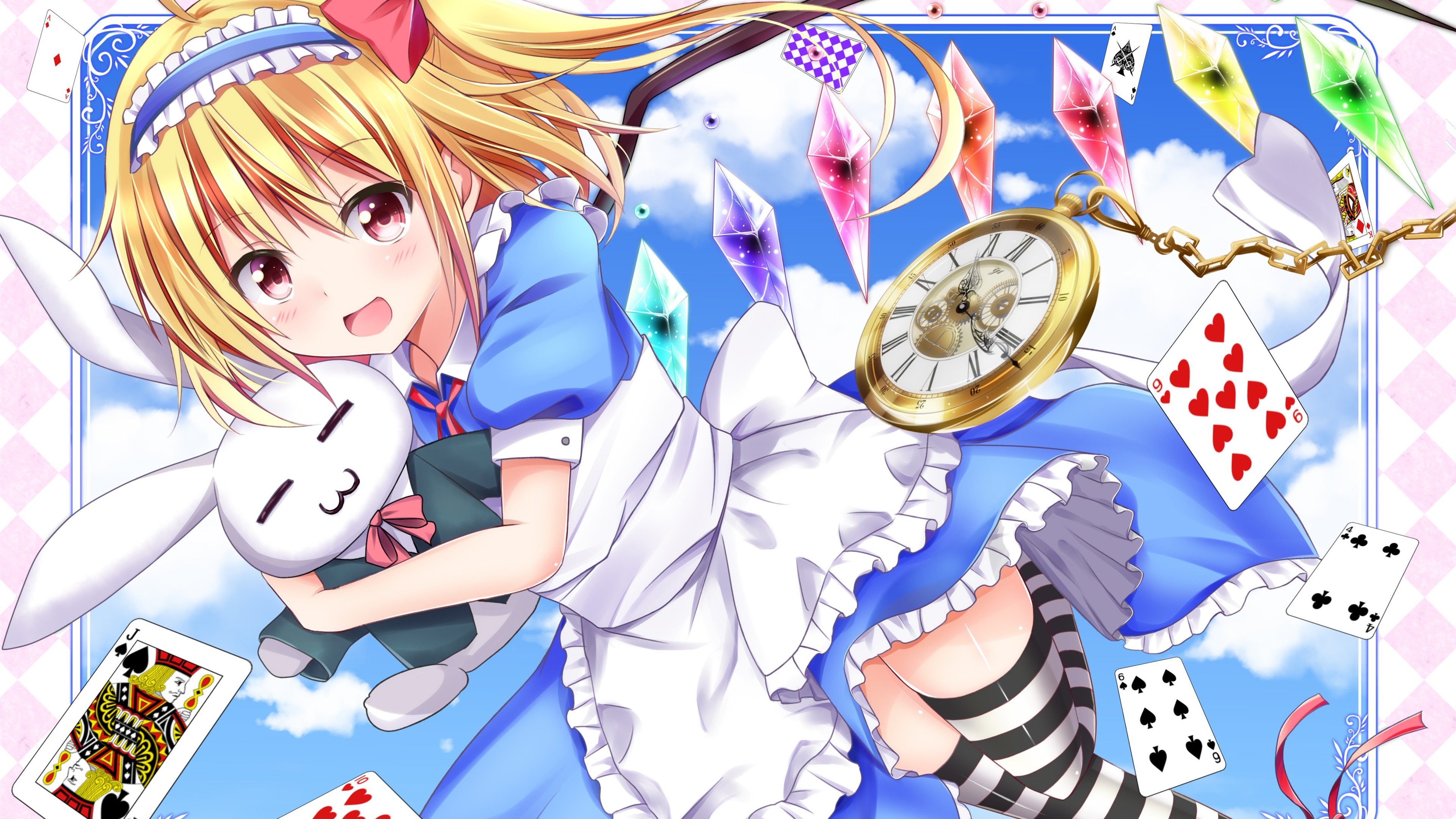 Girl With Rabbit Wallpapers - Wallpaper Cave