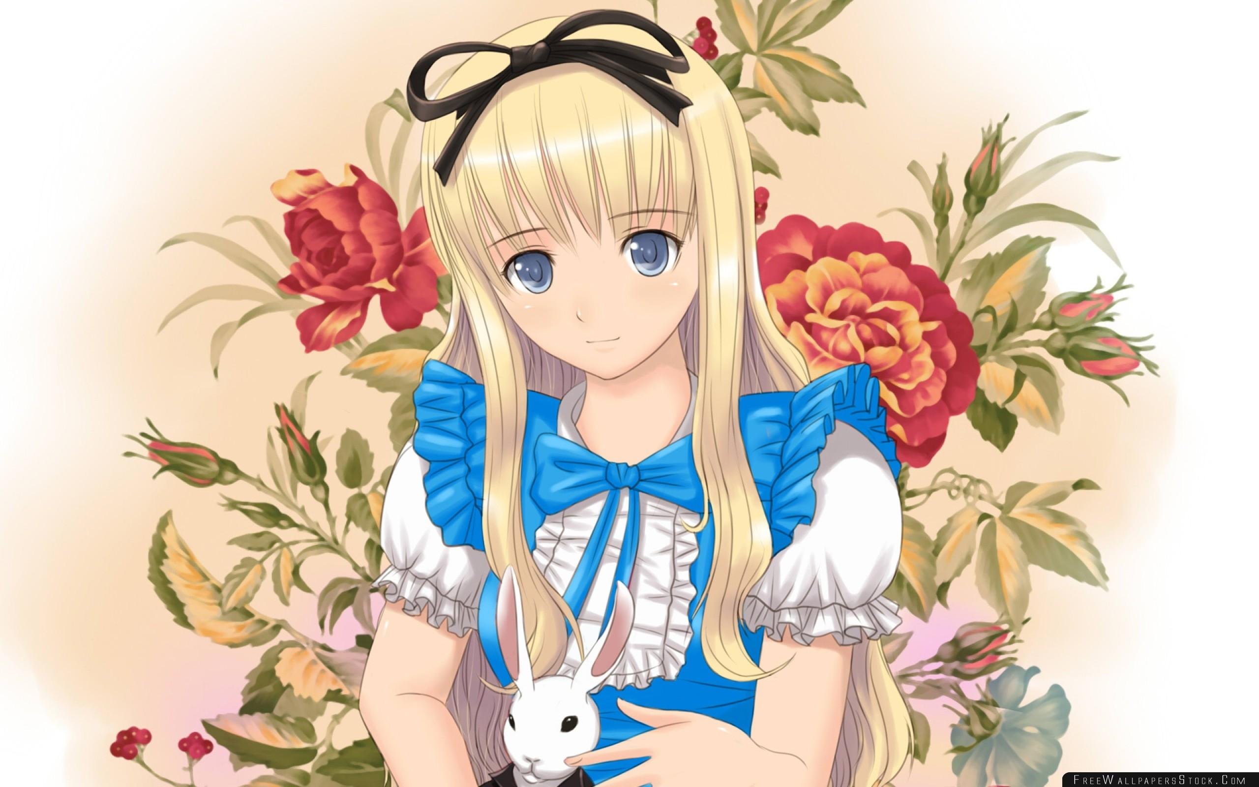 Girl With Rabbit Wallpapers - Wallpaper Cave