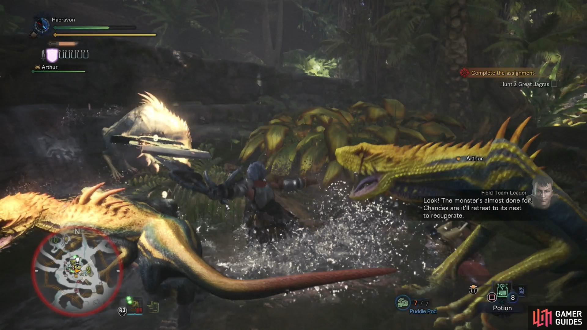 Monster Hunter World Great Jagras Wallpapers - Wallpaper Cave