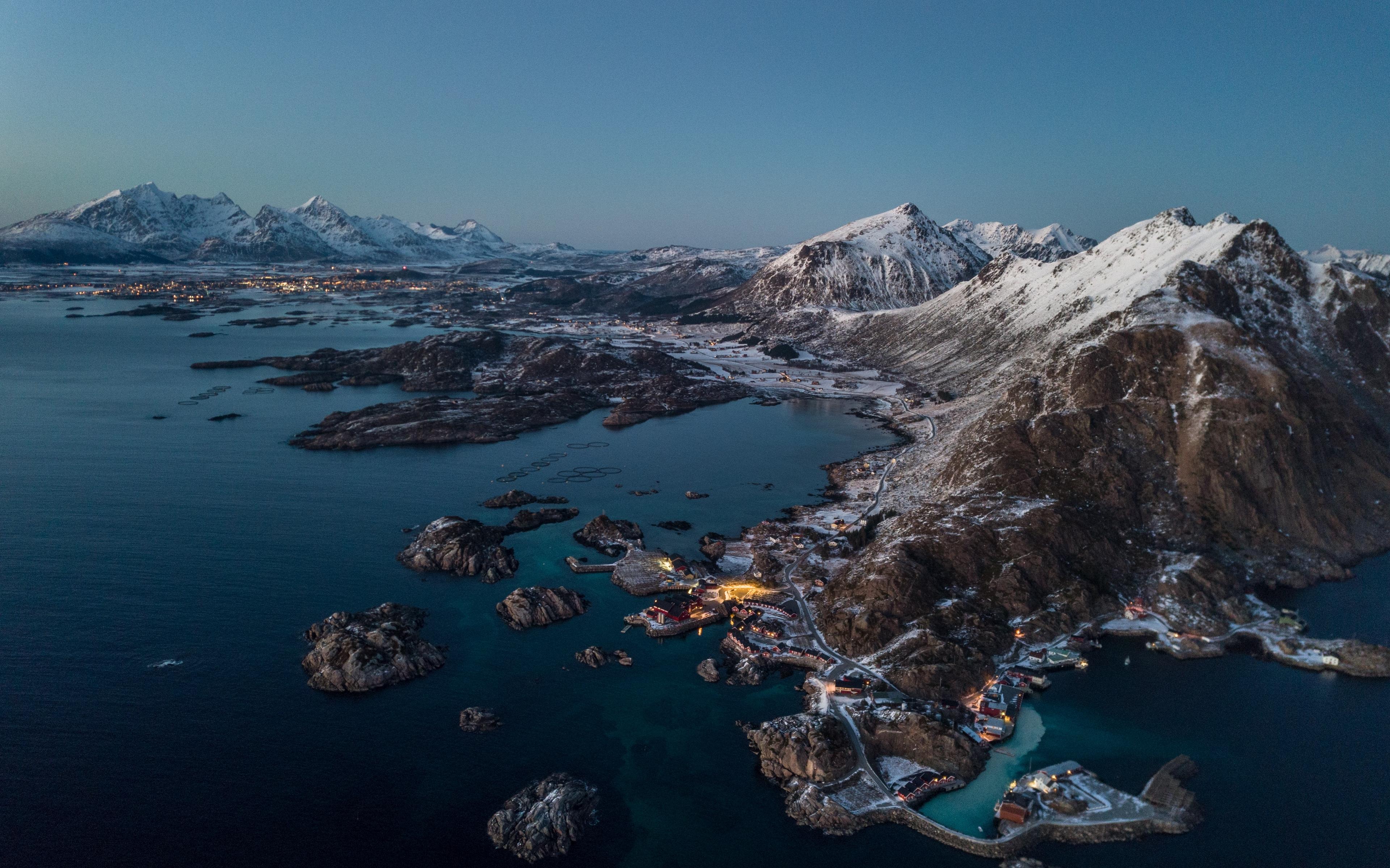 Coastal Village Wallpapers - Wallpaper Cave