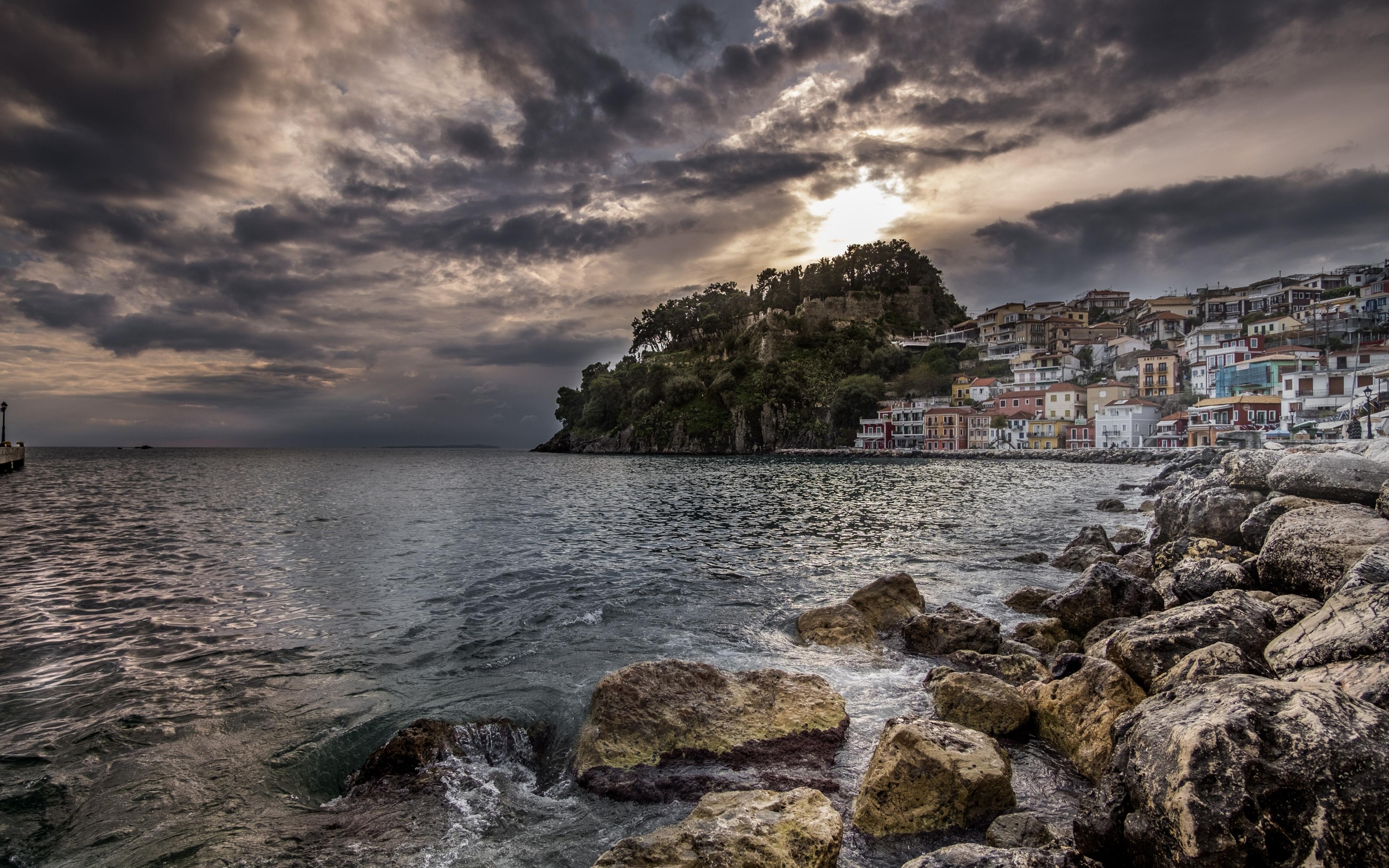 Coastal Village Wallpapers - Wallpaper Cave