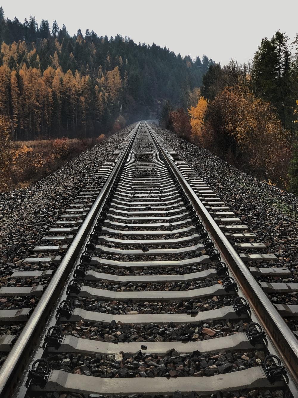 Railroad Tracks Perspective Wallpapers - Wallpaper Cave