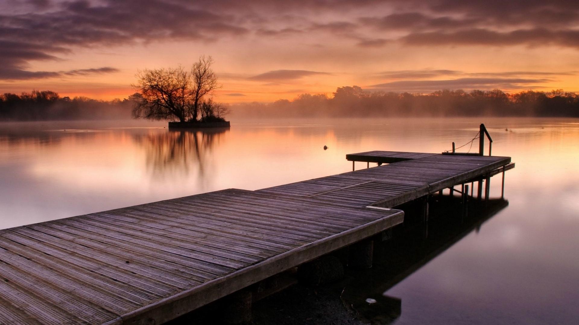 Pier At Sunset Wallpapers - Wallpaper Cave