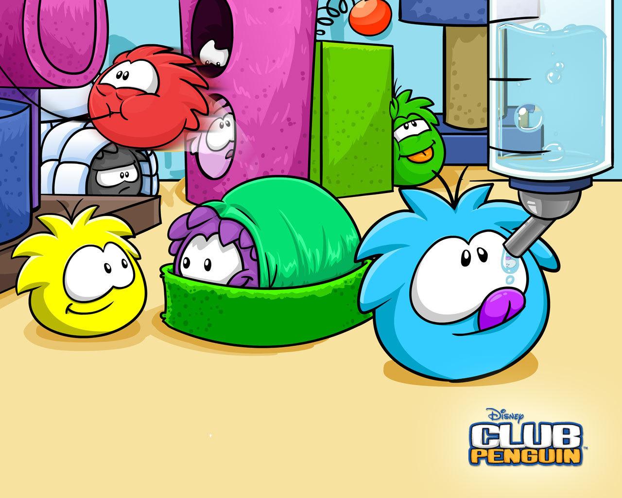 Puffle Wallpapers - Wallpaper Cave