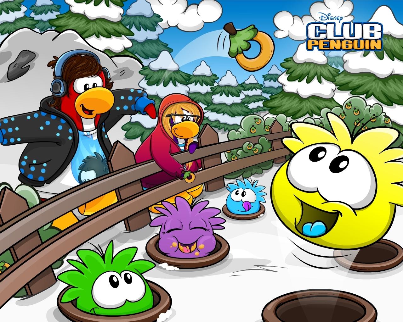 Puffle Wallpapers - Wallpaper Cave