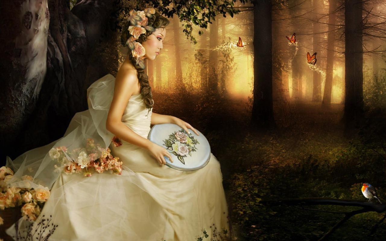 Forest Princess Wallpapers - Wallpaper Cave