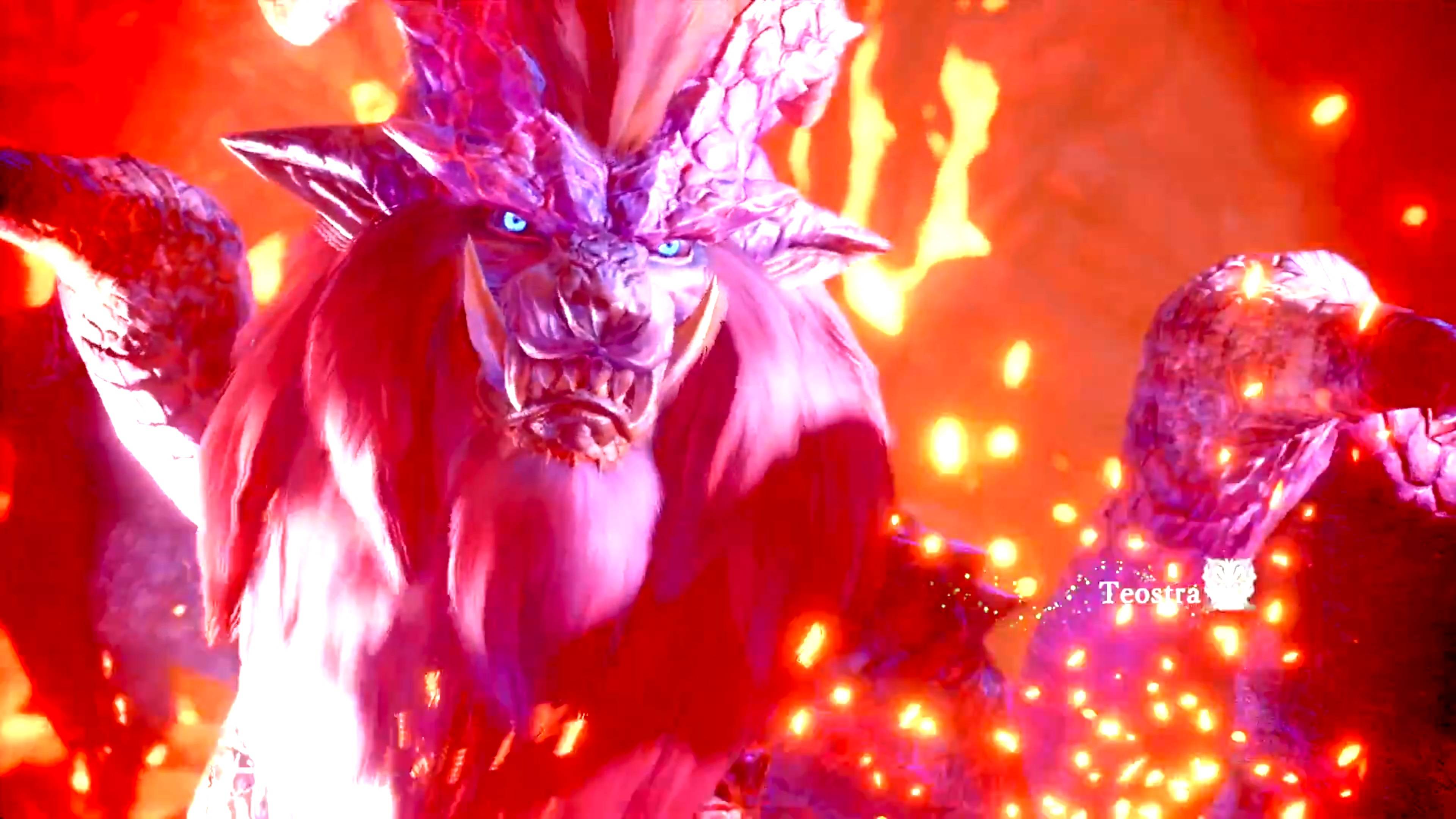 Teostra monster hunter world