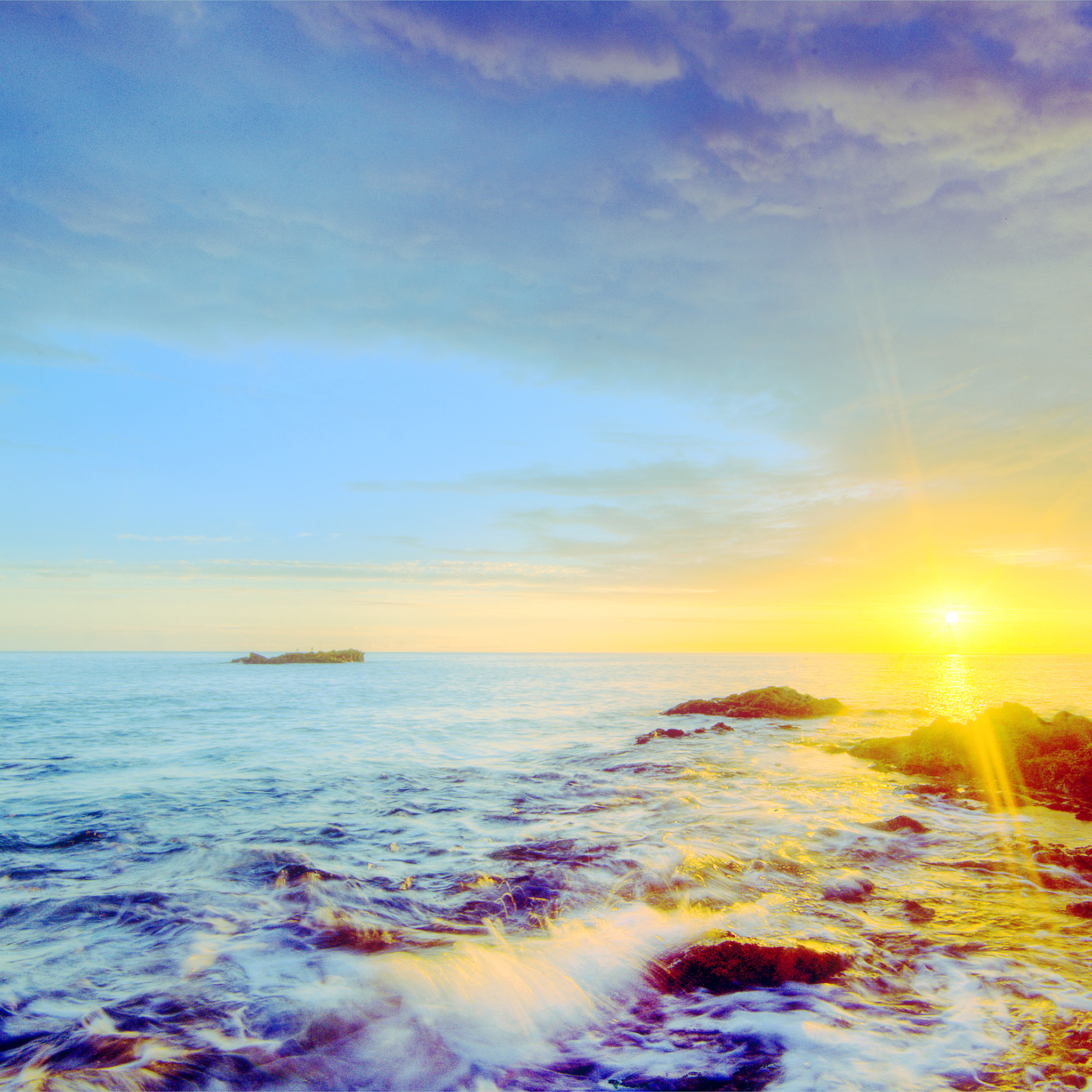 Sunshine, Sea And Rocks Wallpapers - Wallpaper Cave