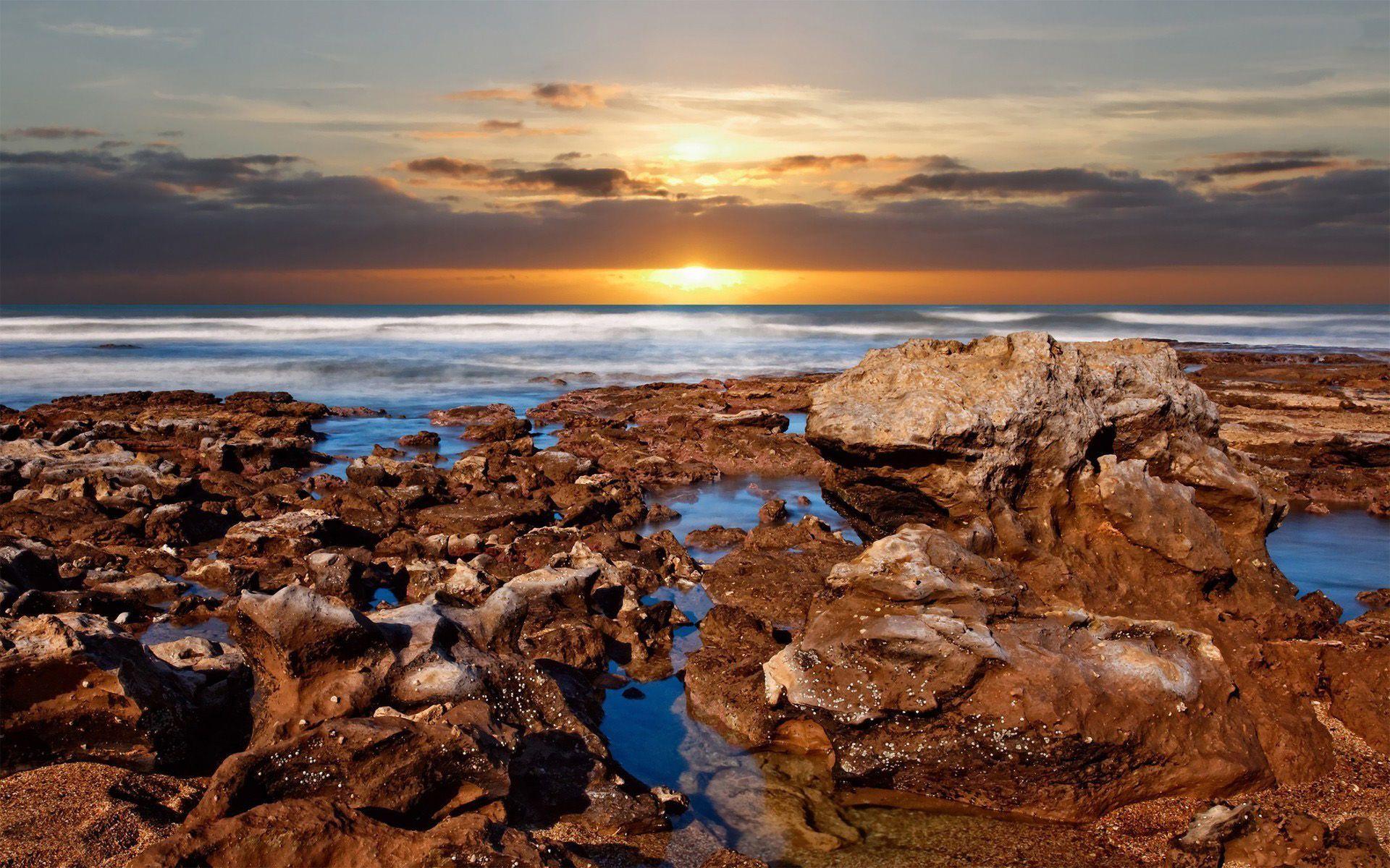 Sunshine, Sea And Rocks Wallpapers - Wallpaper Cave
