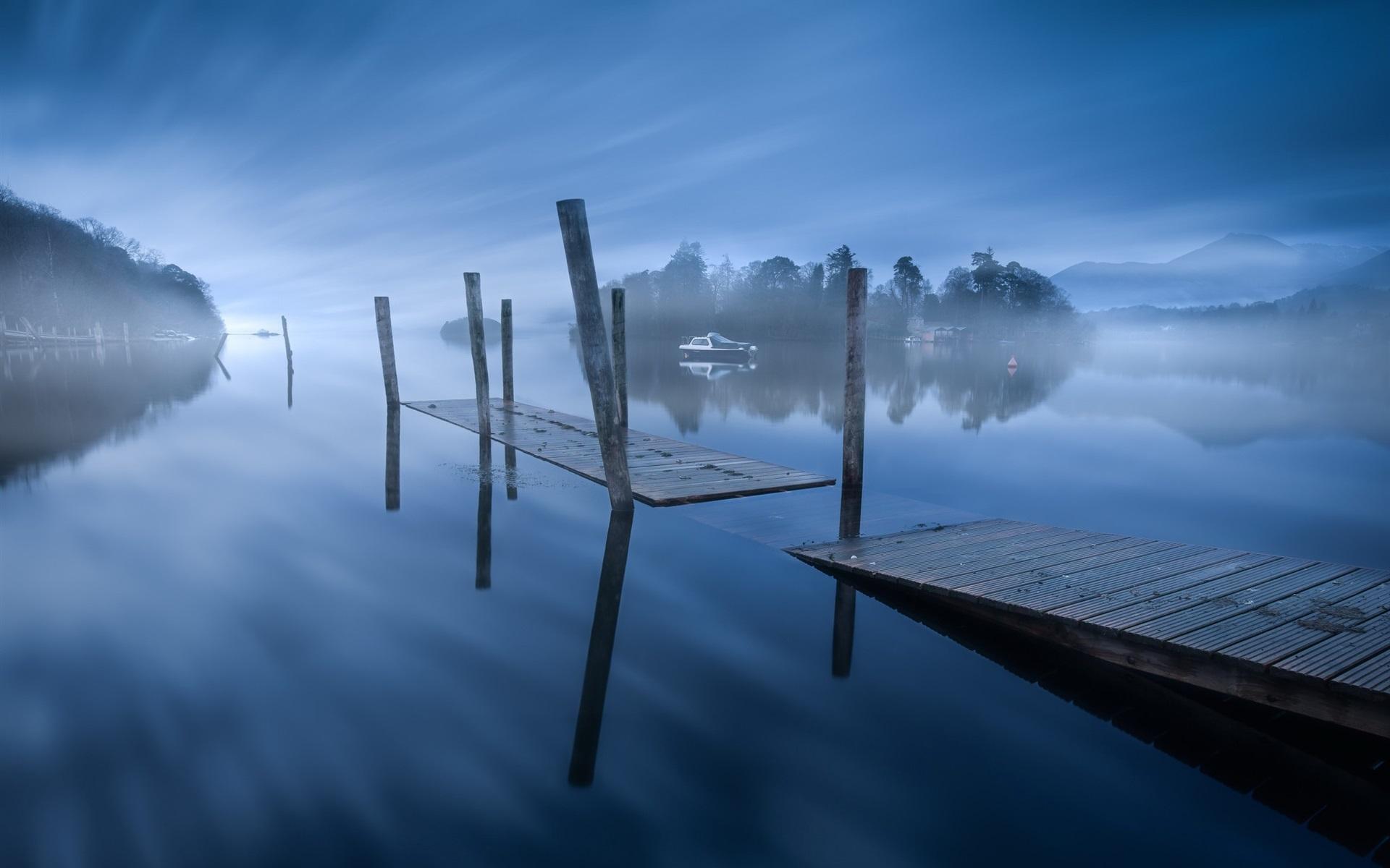 Wooden Pier Fog Wallpapers - Wallpaper Cave