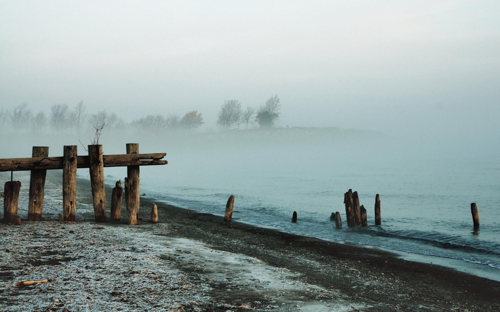 Wooden Pier Fog Wallpapers - Wallpaper Cave