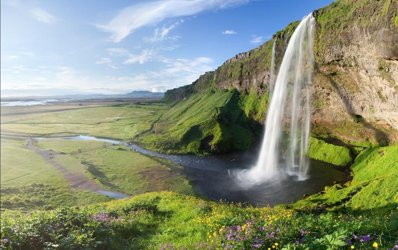 Summer Waterfall Wallpapers - Wallpaper Cave