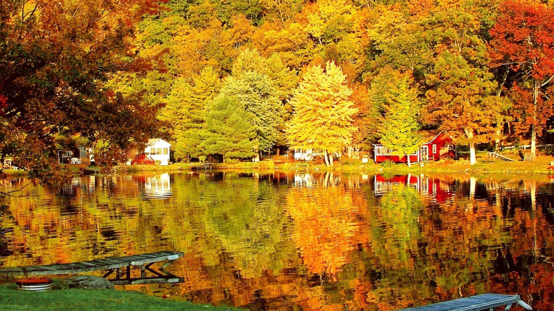 Fall Colors Reflection Wallpapers - Wallpaper Cave
