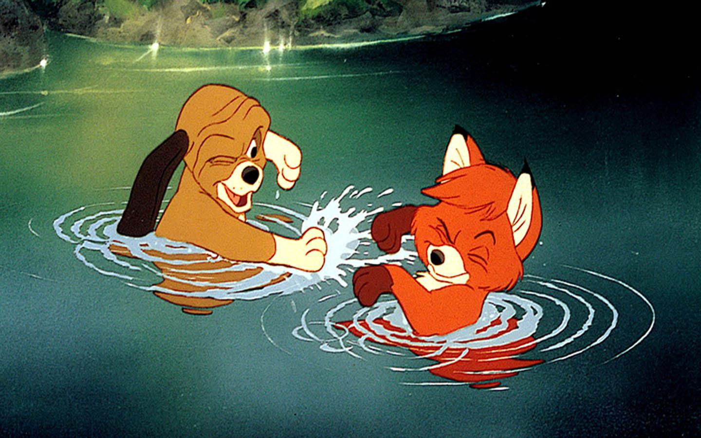 Toby The Fox And The Hound Wallpapers - Wallpaper Cave