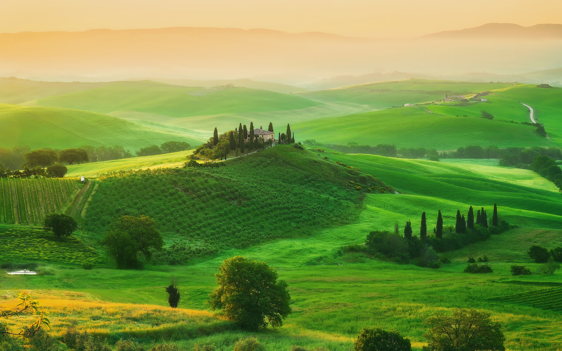 Tuscan Morning Wallpapers - Wallpaper Cave